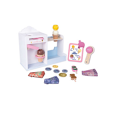 Bluey Wooden 26pc Ice Cream Set | Bluey | Prima Toys