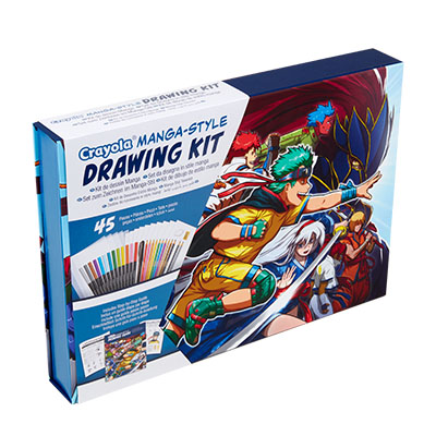 Crayola Learn To Draw - Anime/ Manga Kit | Crayola | Prima Toys
