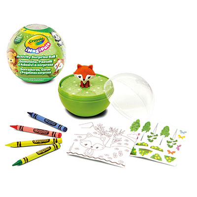 Crayola Imagipals 4-In-1 Activity Surprise Ball - Display 12ct ...