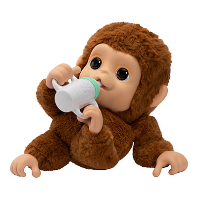 Little Live Pets My Baby Plush Monkey | Little Live Pets | Prima Toys