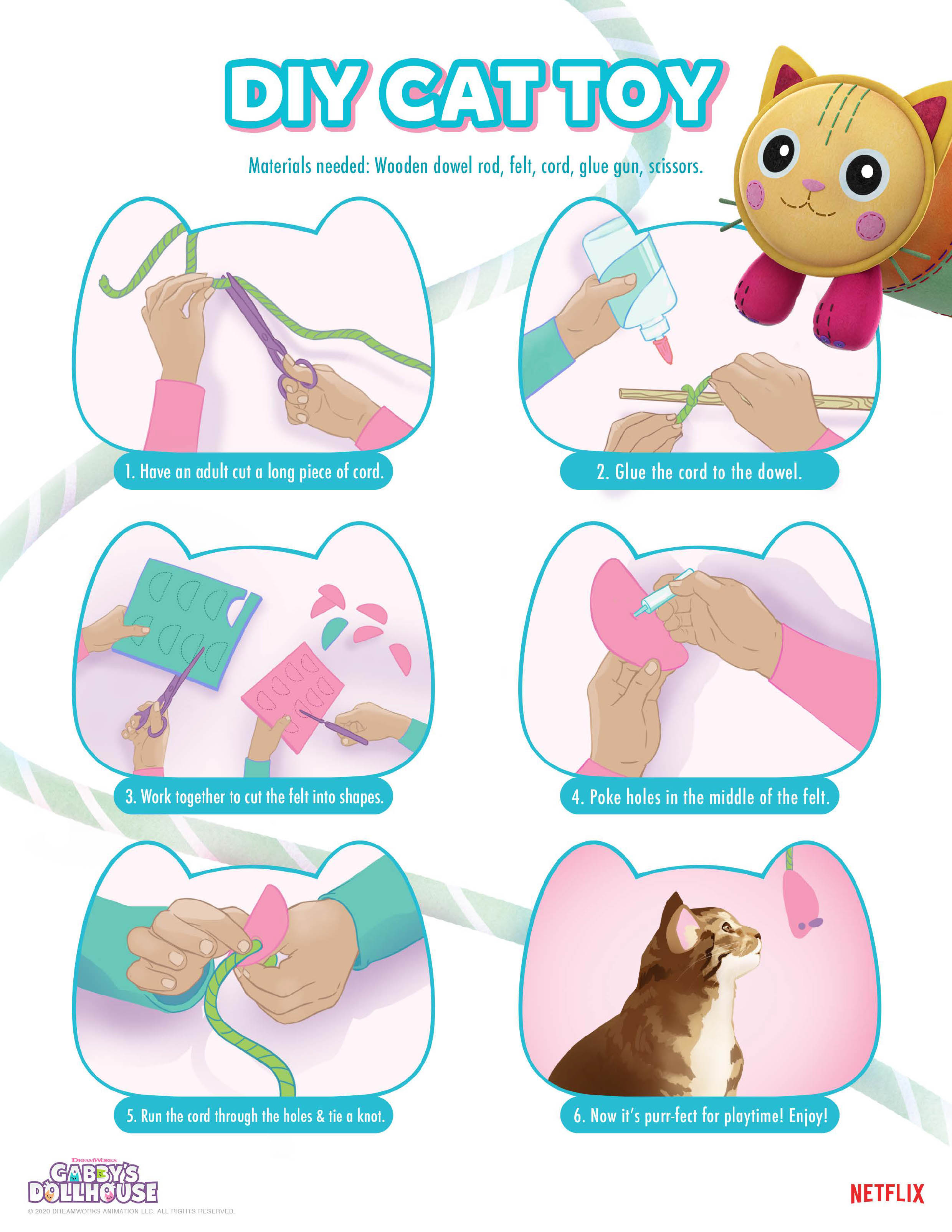 Download fun activities and color-ins to print out and play with Gabby ...