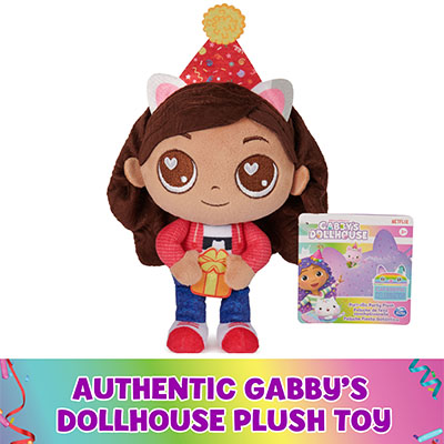 Gabby's Dollhouse Purr-ific Celebration Plush - Gabby | Gabby's ...