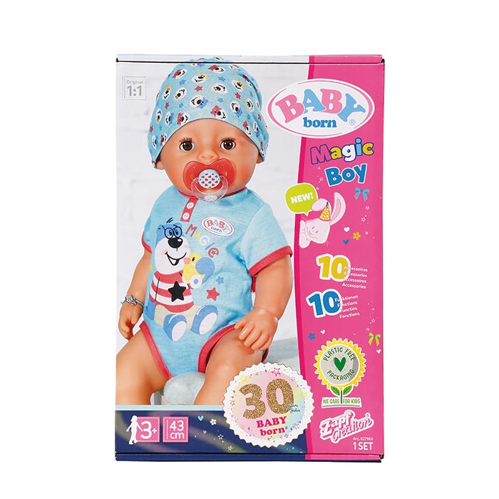 Baby Born Magic Doll Boy | Baby Born | Prima Toys