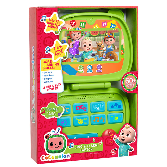 Cocomelon JJ's Learning Laptop | Cocomelon | Prima Toys