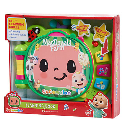 Cocomelon JJ's Learning Book | Cocomelon | Prima Toys