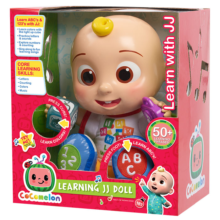 Cocomelon JJ's Learning JJ Doll | Cocomelon | Prima Toys