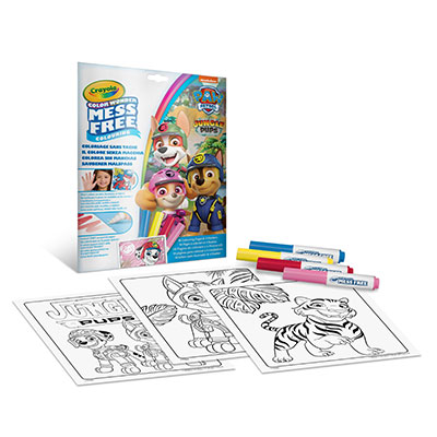 Crayola Color Wonder Set Paw Patrol, Foldelope, 4 Mini Bl Markers ...