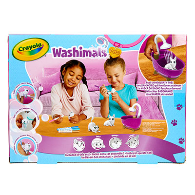 Crayola Washimals Pets Tub Playset | Crayola Washimals | Prima Toys