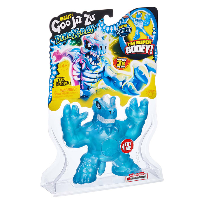 Goo Jit Zu Dino Goo Tyro | Heroes of Goo Jit Zu - Dino X-Ray | Prima Toys