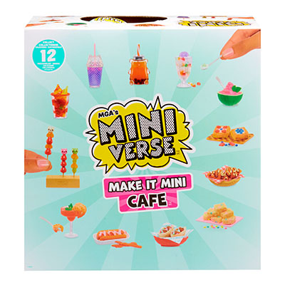 Miniverse Mini Foods Cafe In Sidekick S4 | Miniverse | Prima Toys