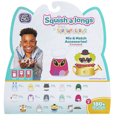Squishmallow Squish A Longs 14 Pack | Squish-A-Longs | Prima Toys