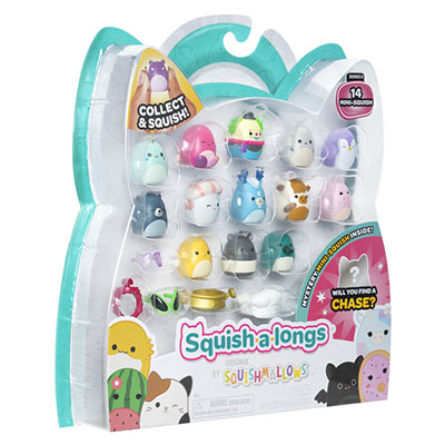 Squishmallow Squish A Longs 14 Pack | Squish-A-Longs | Prima Toys