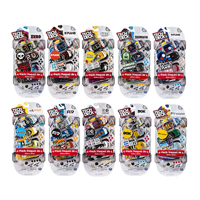 Tech Deck Ultra DLX 4 Pack | Tech Deck | Prima Toys