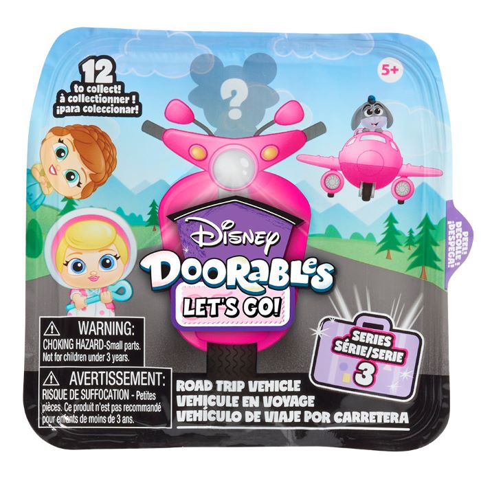 Disney Doorables Lets Go Vehicle Series 3 | Disney Doorables | Prima Toys