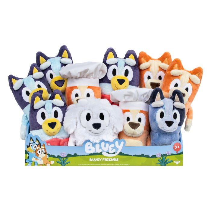 Baby Bluey Stuffed Animal Bluey Baby Plush Toy - 6.5" Soft Stuffed ...